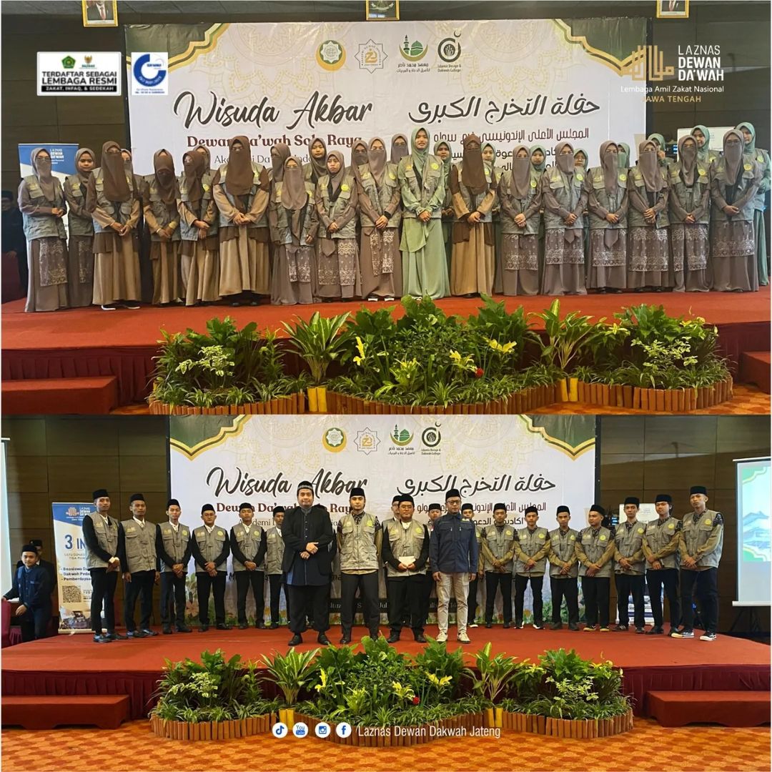 Wisuda Akbar Dewan Da'wah Solo Raya: Lahirkan Dai dan Guru Ngaji Untuk ...