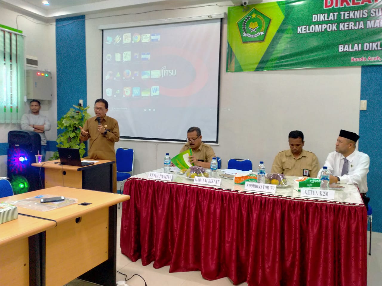 BDK Aceh Gelar Diklat Penguatan Kepala Madrasah - VOA-ISLAM.COM