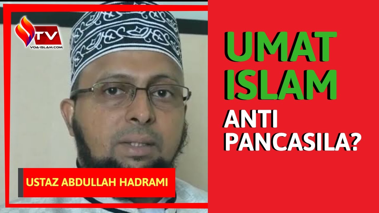 Ustaz Abdullah Hadrami Jawab Tudingan Umat Islam Anti Pancasila - VOA ...